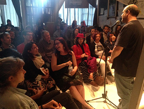 Mark Eisner Red Poppy Art House 10 years of Neruda evening 2014